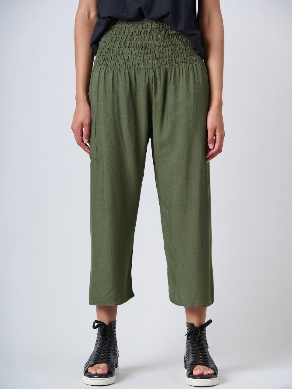 The Cropped - Plain Colour - Superior Rayon Fabric