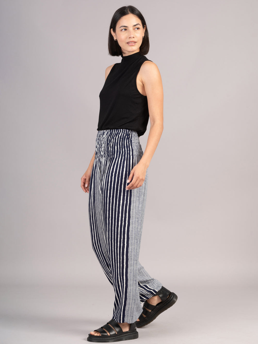 Harem Pants Original - Stripe High Crotch